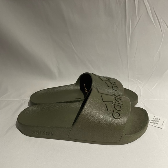adidas | Shoes | Adidas Adilette Slipon Quickdry Aqua Slides Olive ...
